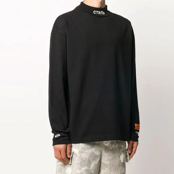 Heron Preston Ctnmb Long-sleeve Turtleneck T-shirt