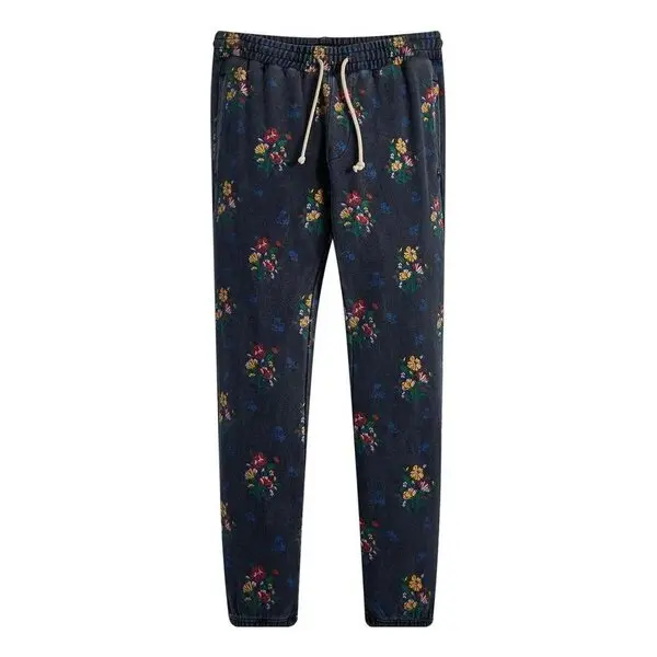 Kith Begonia Floral Williams I Sweatpant - Navy
