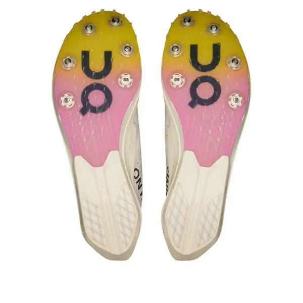 On Cloudspike Citius 2 Athletic Spikes - White/raspberry