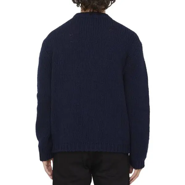 Gucci Wool Jumper With Intarsia Logo