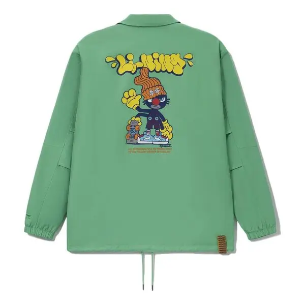 LI-NING X Persue Cartoon Graphic Long Sleeve Jacket