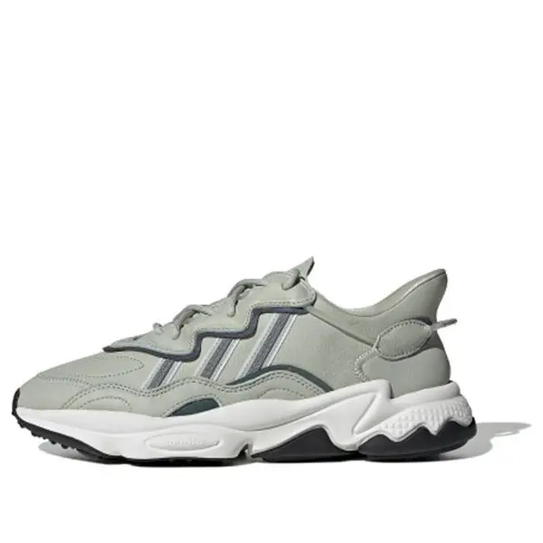 Adidas Ozweego Lace Up Sneakers - Grey