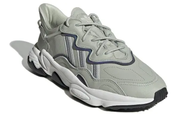 Adidas Ozweego Lace Up Sneakers - Grey