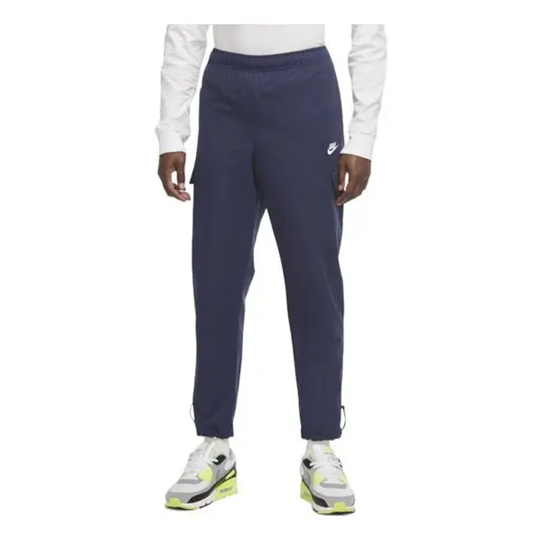 Nike Logo Casual Trousers - Blue