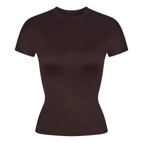 Nike X Skims Short-sleeve Mock Neck Top - Phoenix