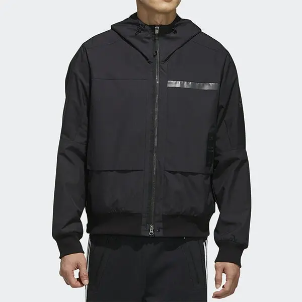 Adidas U1 Wv Jkt Hooded Jacket - Black