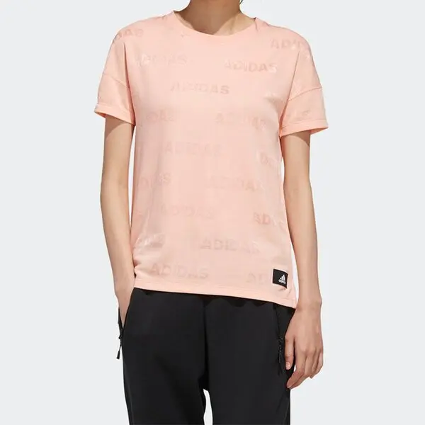 Adidas Round Neck Short Sleeve Top