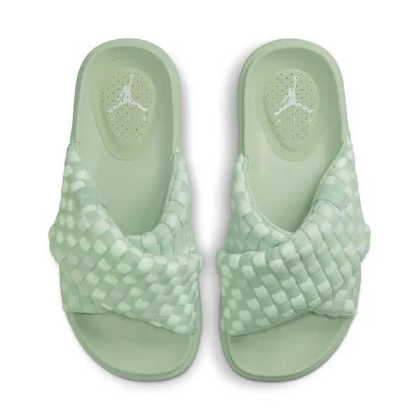 JORDAN Air Sophia Woven Slide - Green