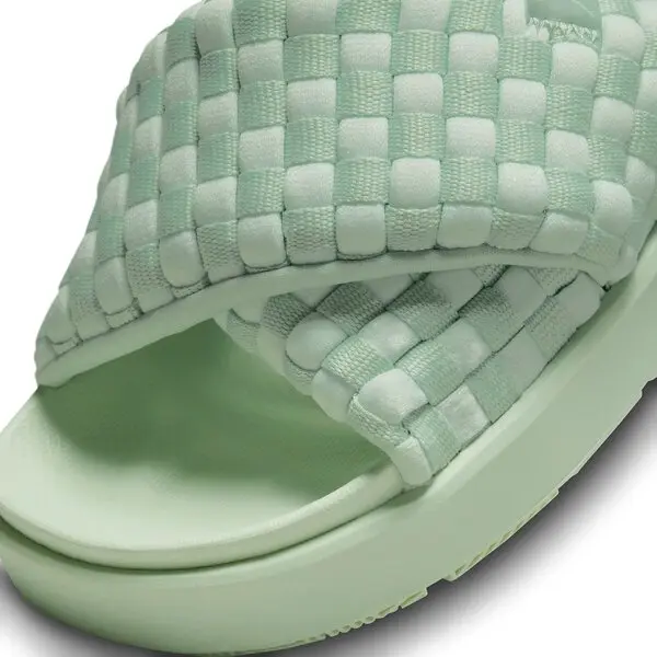 JORDAN Air Sophia Woven Slide - Green