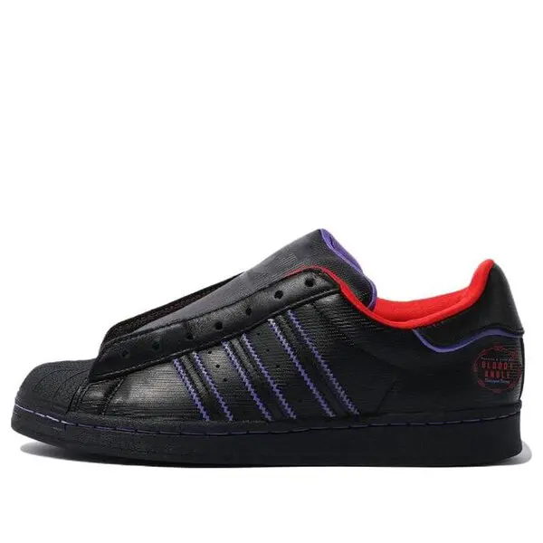 Adidas Bloody Angle X Superstar Laceless 'bewitching' Sneakers - Black