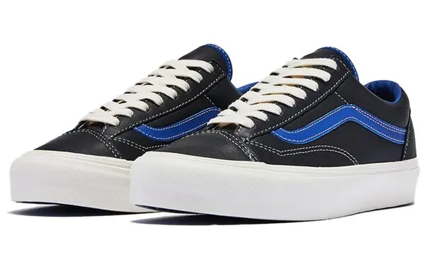 VANS Style 36 Lx "princess Blue Black" Low Top Sneakers - Black/blue
