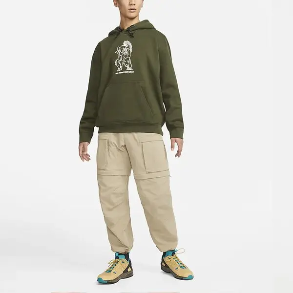 Nike Therma-fit Hooded Sweatshirt With Graphic Print
