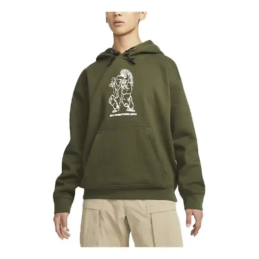 Nike Therma-fit Hooded Sweatshirt With Graphic Print - Default Color