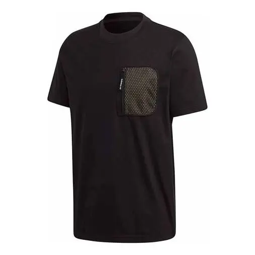 Adidas Originals Pt3 Tee Sports Round Neck Short Sleeve - Black