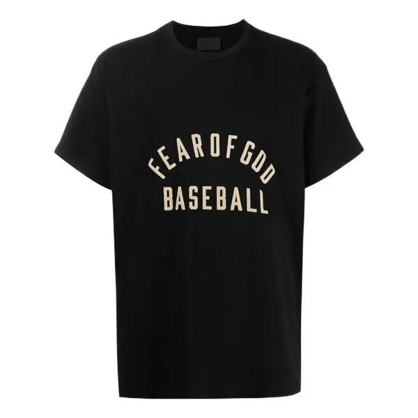 Fear Of God Baseball Tshirt - Black