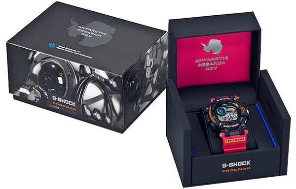 Casio G-shock Frogman 'black Red