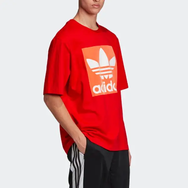 Adidas Originals Oversized Tee Round Neck Short Sleeve