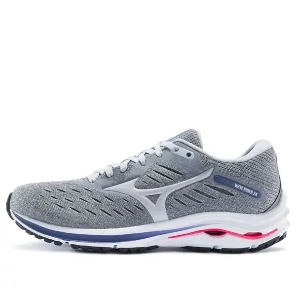 Mizuno Rider 24 Athletic Sneakers - Grey/white