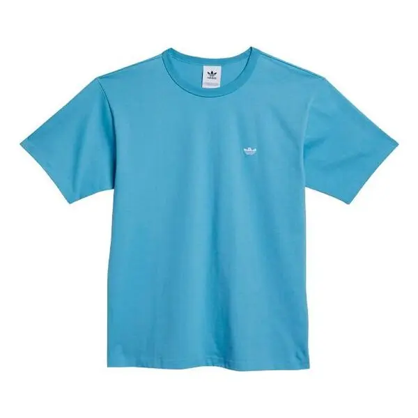 Adidas Originals Heavyweight Shmoofoil Logo Tee - Blue