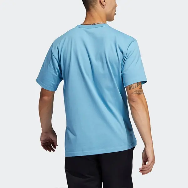 Adidas Originals Heavyweight Shmoofoil Logo Tee - Blue