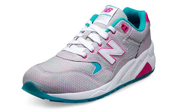NEW BALANCE 580 "grey Magenta" Elite Edition Sneakers - Graypink