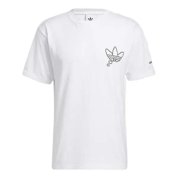 Adidas Originals All Day I Dream About Sneakers T-shirt Black - White