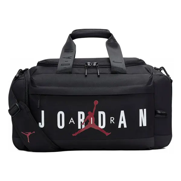 JORDAN Air Velocity Duffle Bag - Black/white