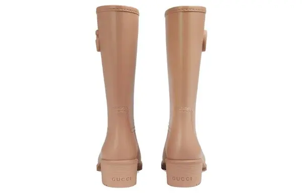 Gucci Double G Rubber Boots