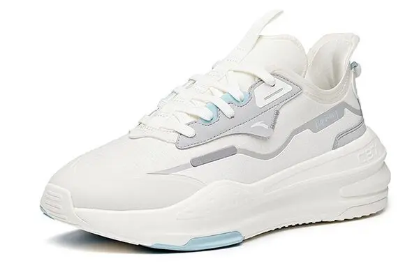 ANTA C37 Low Top Sneakers - White/grey/blue