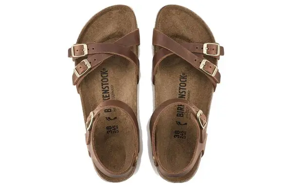 BIRKENSTOCK Kumba Oiled Leather Sandals