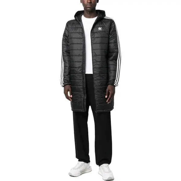 Adidas Originals Quilted Hooded Parka
