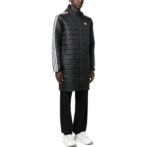 Adidas Originals Quilted Hooded Parka