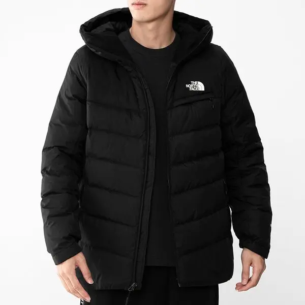 The North Face Retro Nuptse 550 Down Jacket - Black