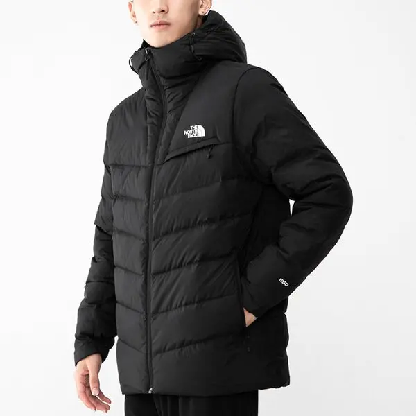 The North Face Retro Nuptse 550 Down Jacket - Black
