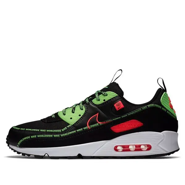Nike Max 90 Worldwide Low Top Sneakers - Black
