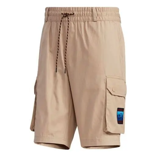 Adidas Originals Clover Sports Cargo Shorts - Brown