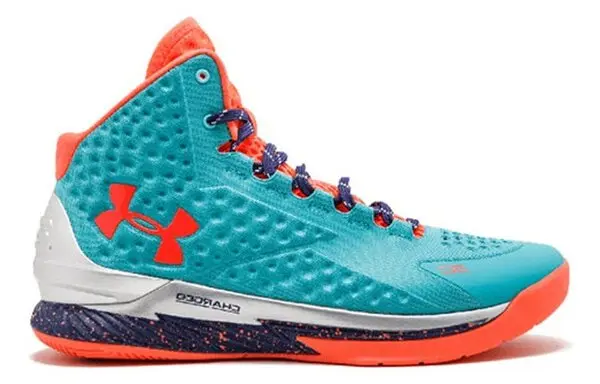 Under Armour Curry 1 Sc30 Select High Top Sneakers - Green