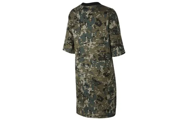 Nike Mesh Casual Camouflage Dress