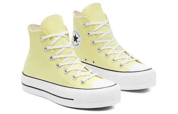 CONVERSE Chuck Taylor All Star Platform High Top Sneakers - Yellow
