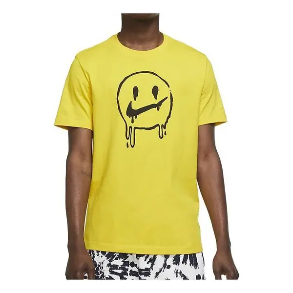 Nike Peace, Love, Basketball Short Sleeve - Yellow