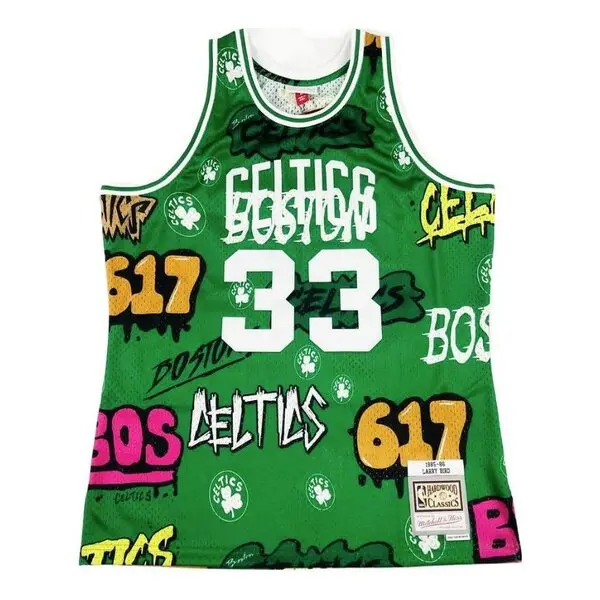 Mitchell & Ness Boston Celtics Larry Bird 1985-86 Hardwood Classics Basketball Vest - Default Colorway