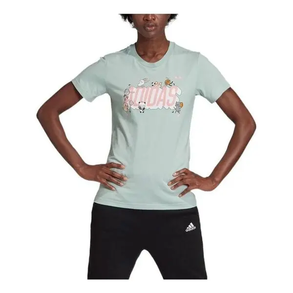 Adidas V-neck Illu T-shirt Asia Sizing