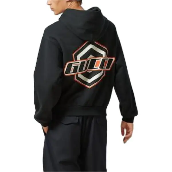 Gucci Moto Logo Hoodie