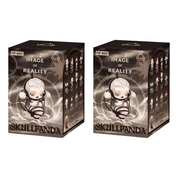 POP MART Skullpanda Image Of Reality Sealed Case - Multi-color