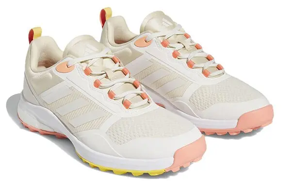 Adidas Zoysia 'sand Strata Peach' Sneakers - Chalk White/zero Metallic/sand Strata