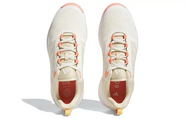 Adidas Zoysia 'sand Strata Peach' Sneakers - Chalk White/zero Metallic/sand Strata