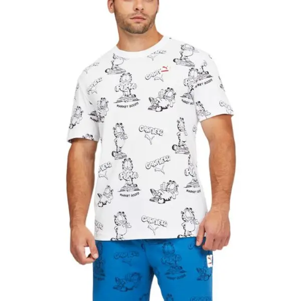 PUMA X Garfield Printed Tee - White