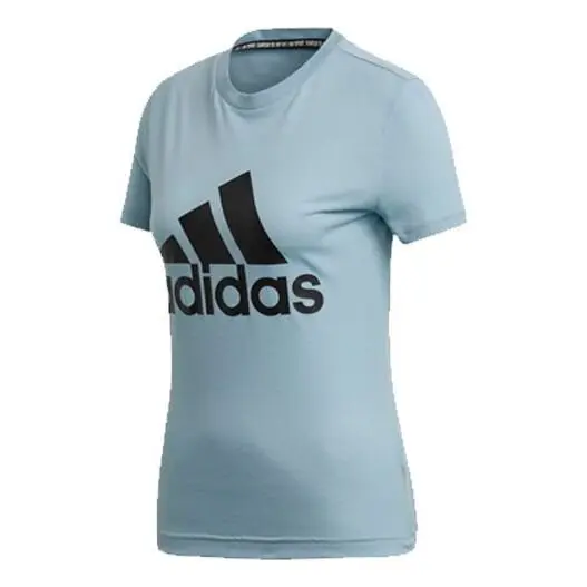 Adidas Classic Logo Short Sleeve T-shirt - Blue