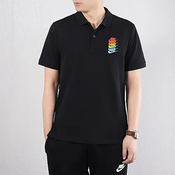 Nike Polo Rainbow Gradient Polo Shirt