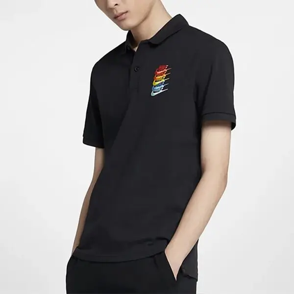 Nike Polo Rainbow Gradient Polo Shirt